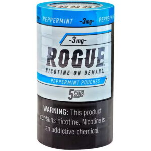 Buy rogue Peppermint Nicotine Pouch Online | Tobacco-leaf Free