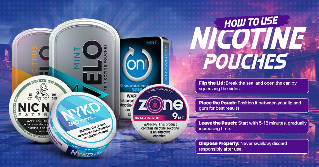 How to Use Nicotine Pouches - All you Need to Know