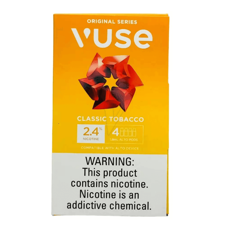Buy Vuse ALTO Pods 1.8% Classic Tobacco 2pk Online