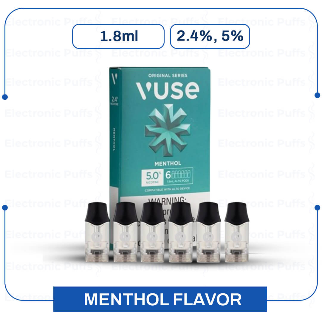 Buy Vuse ALTO Menthol Pods 6PK – Box of 5 Online