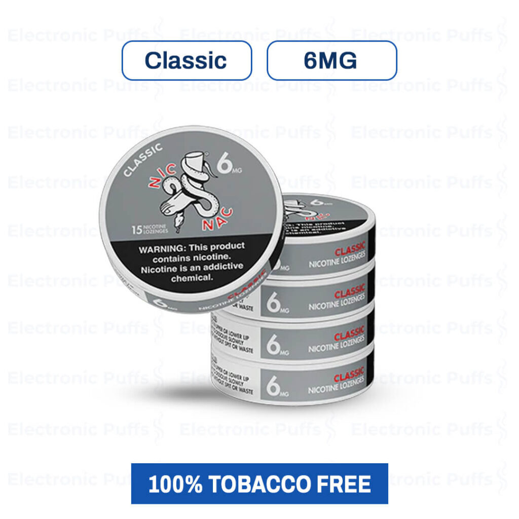 Buy Nic Nac Nicotine Pouches Online | Non Tobacco Nicotine