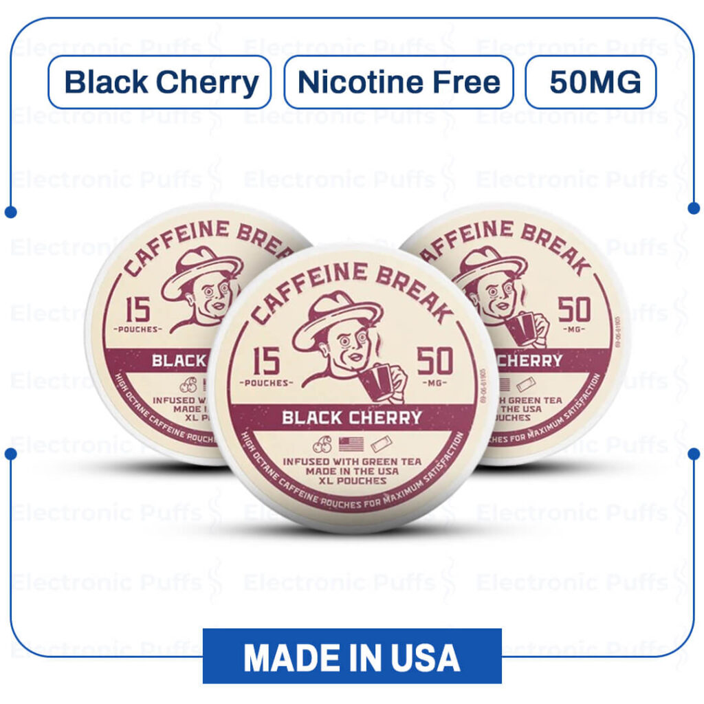 Buy ALP Black Cherry Caffeine Pouches Online | Electronic Puffs
